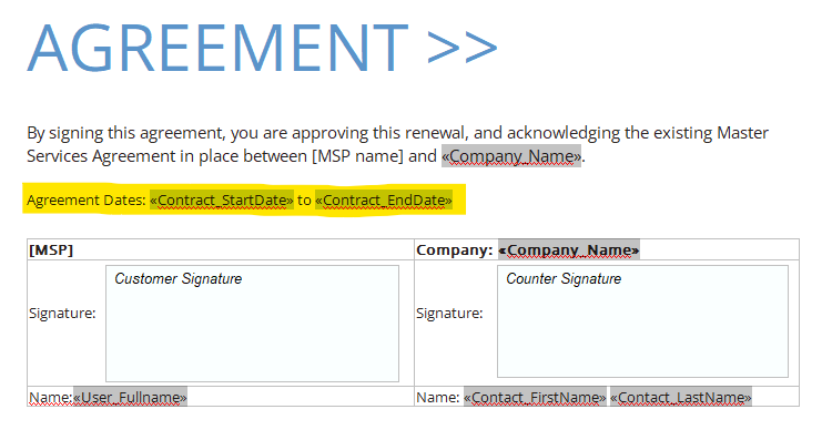 How to add Contract Start Date & Contract End Date Prompts – ZenContract How to add Contract Start Date & Contract End Date Prompts – ZenContract